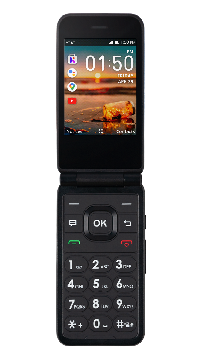 ATT Cingular Flip IV - Calling a contact - AT&T