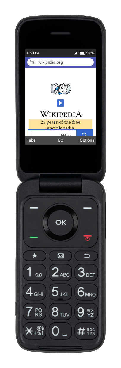 TCL Classic - Bookmarking a website - AT&T