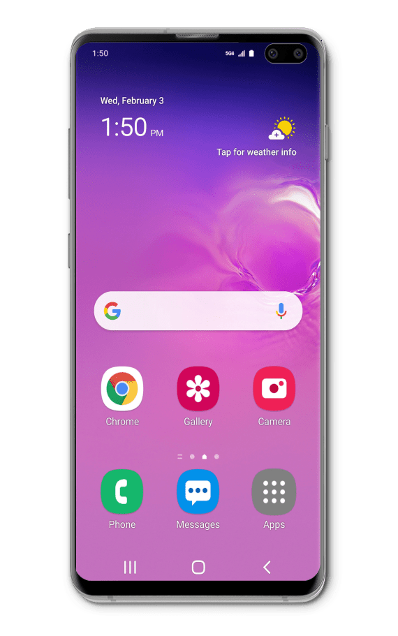 Samsung Galaxy S10 5G - Placing a phone call - AT&T