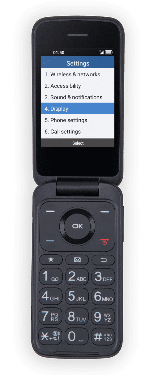 TCL Classic - Changing the wallpaper - AT&T