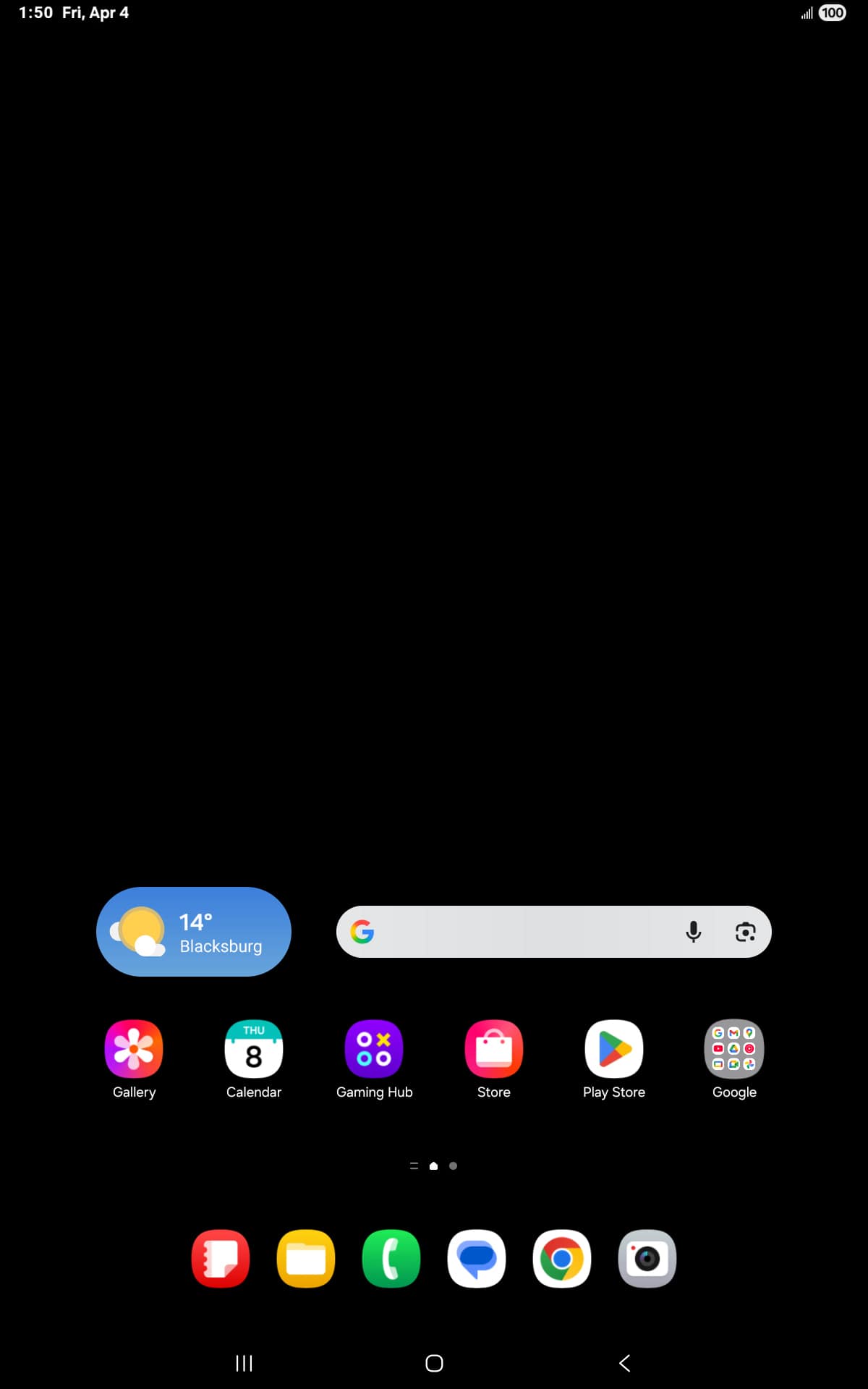 Samsung Galaxy Tab S9 FE 5G - Customizing your Notification panel - AT&T