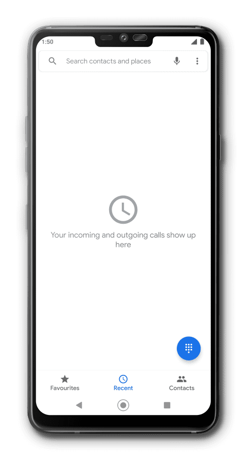 LG G7 One - Changing call settings - AT&T