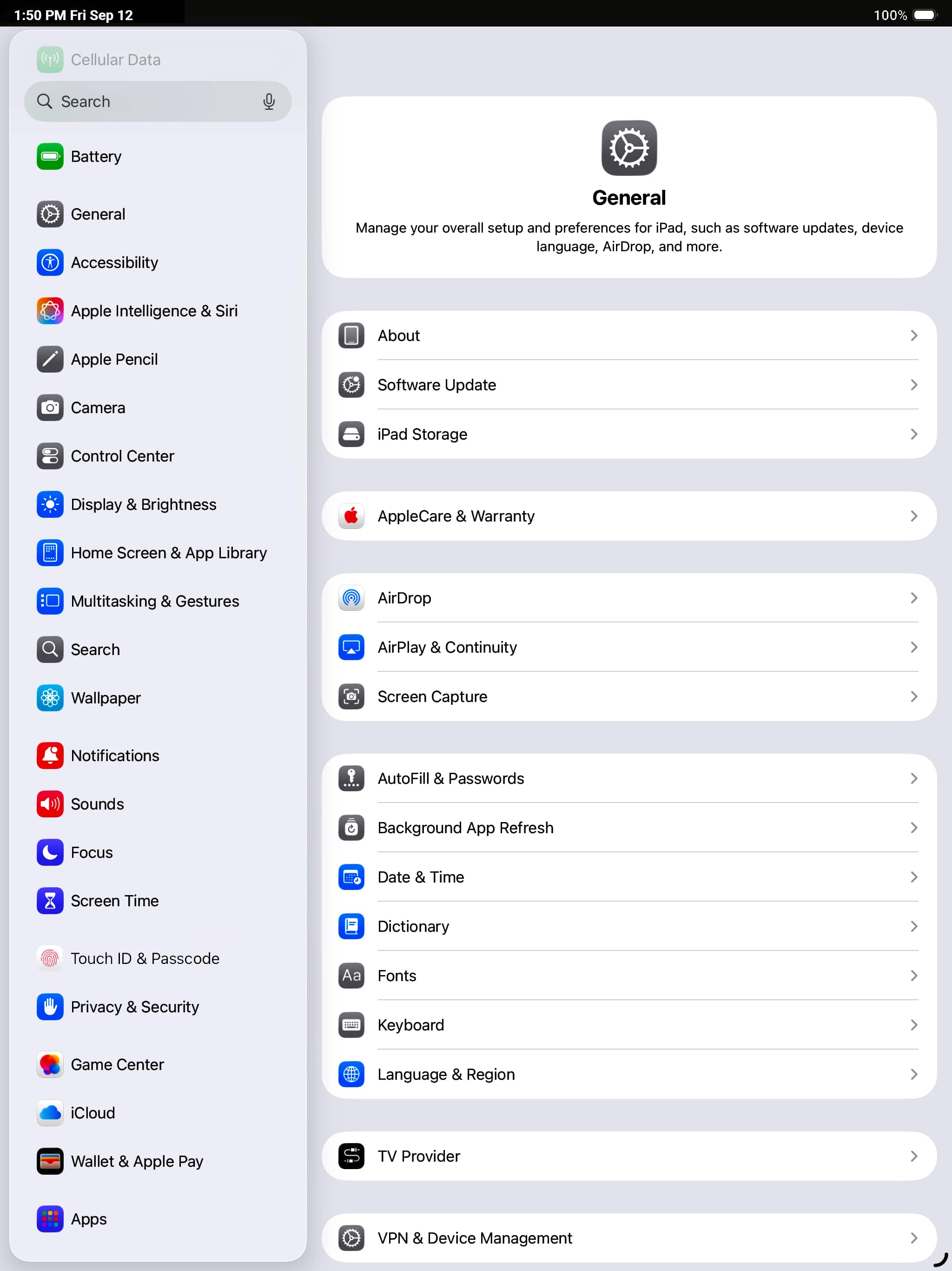 Apple iPad Air (3rd generation) - Screening unknown numbers and spam - AT&T
