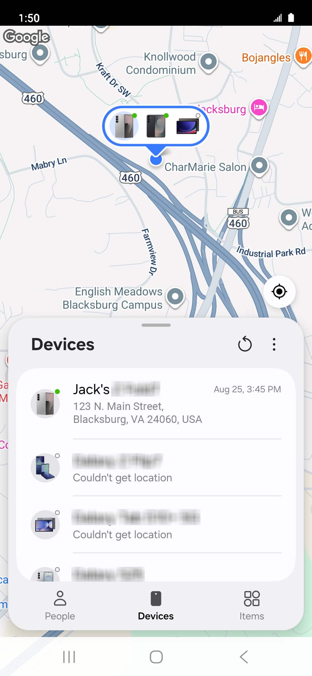 Samsung Galaxy Z Flip4 5G - Using Samsung Find to locate missing phones ...