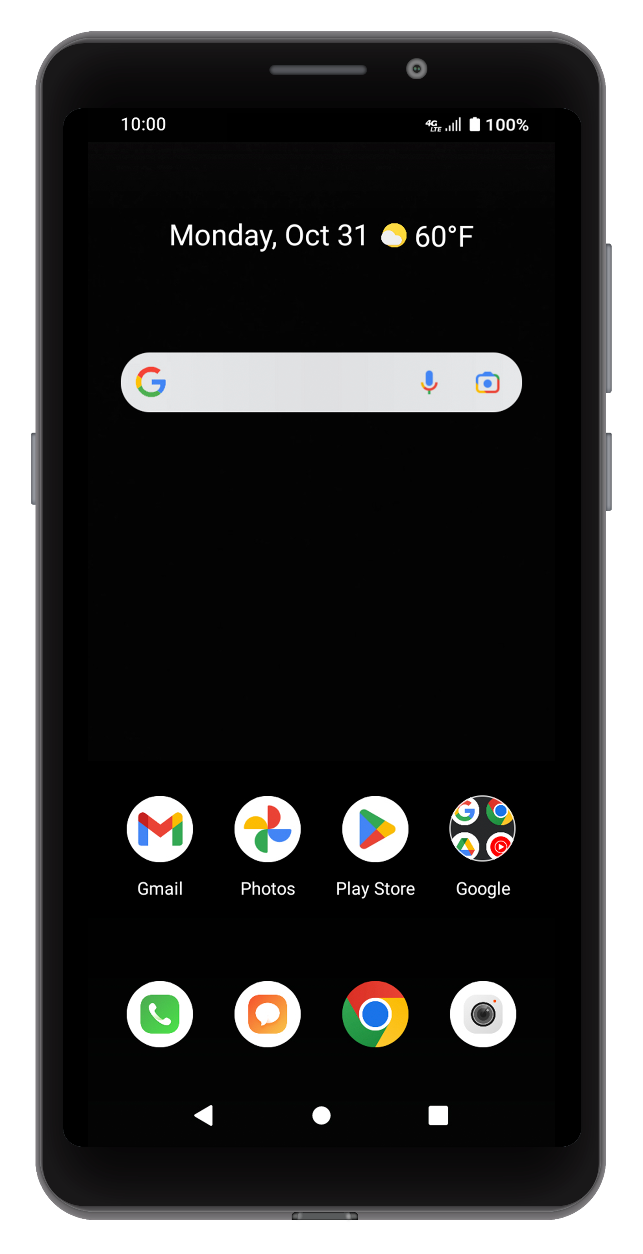 Getting to know the front of your device