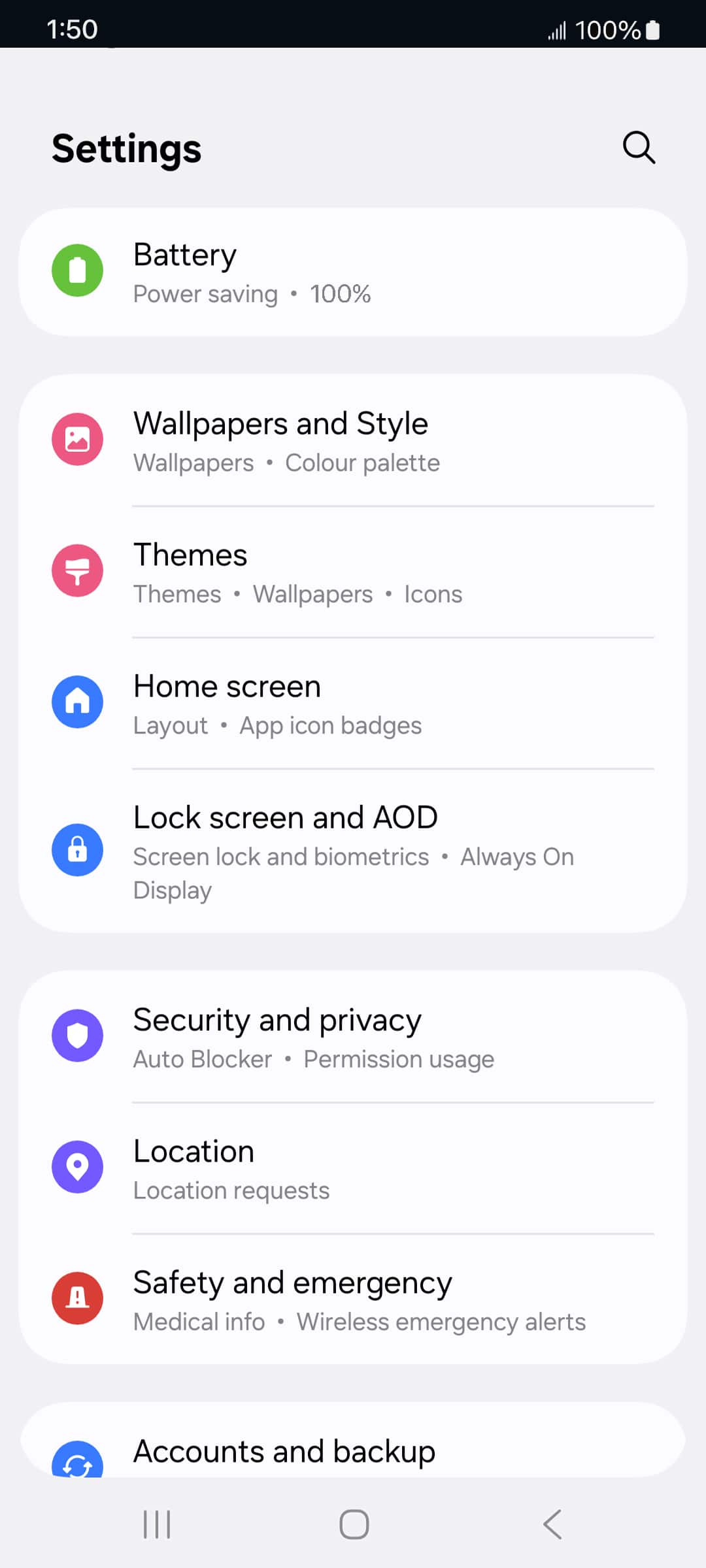 Samsung Galaxy A15 5G - Enabling Remote Lock - AT&T