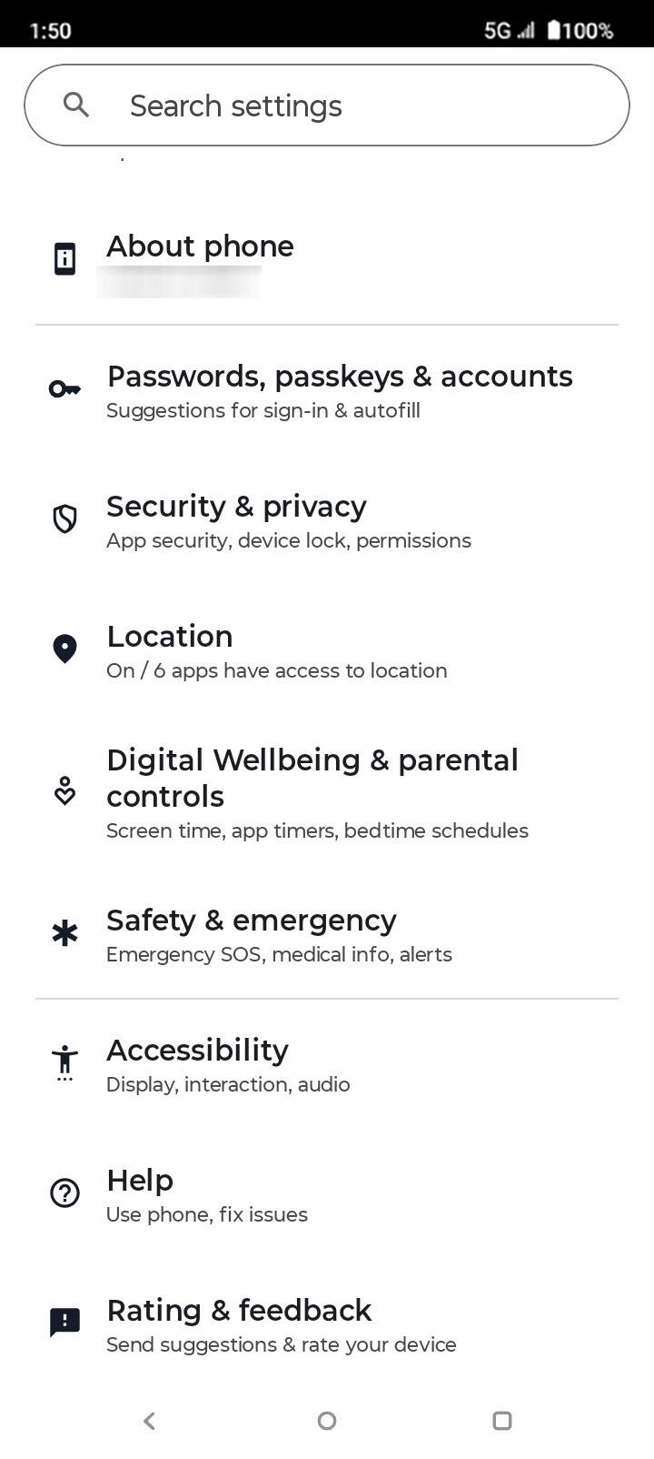 Motorola Moto G - 2025 - Activar y cambiar las configuraciones de Live ...