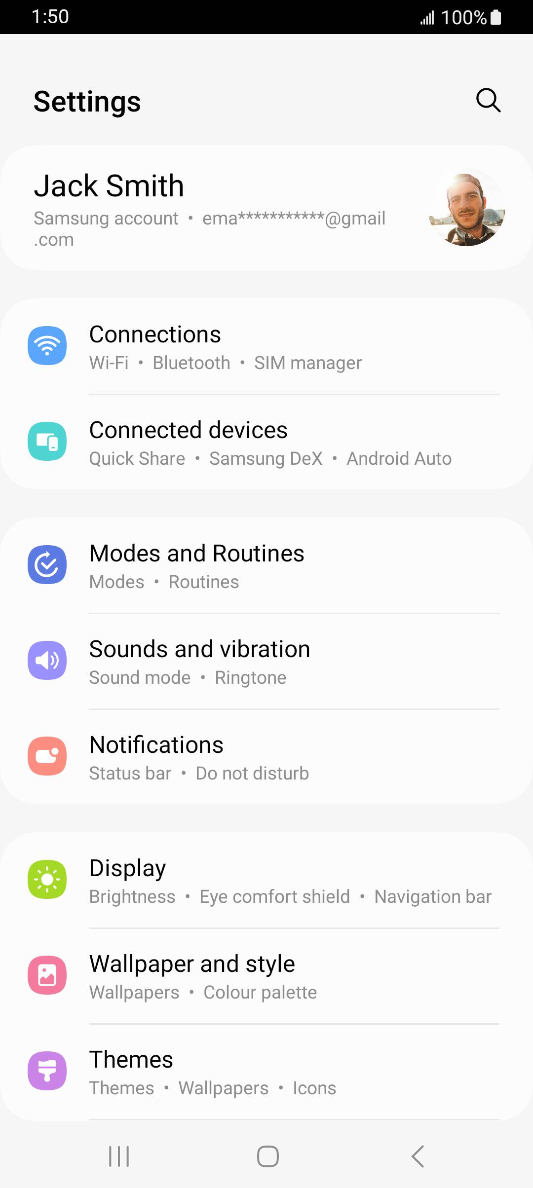 Samsung Galaxy S21 5G - Accessing Mobile Network Settings - AT&T