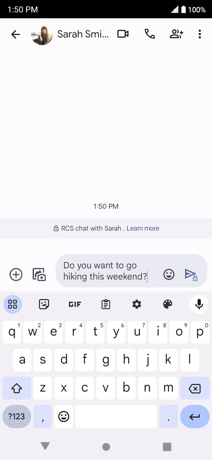 ATT Propel 5G - Attaching a file to a text - AT&T