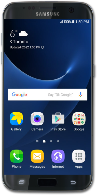 Samsung Galaxy S7 Edge - Desbloquear la pantalla - AT&T