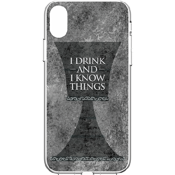 Estuche Fellowes Game of Thrones I Drink and I Know Things, gris, para ...