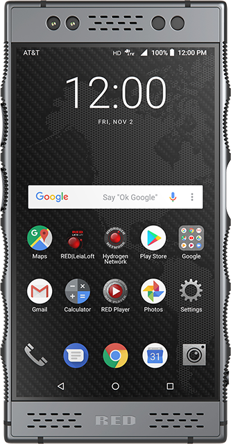 RED HYDROGEN One Shadow Aluminum 128 GB de AT&T