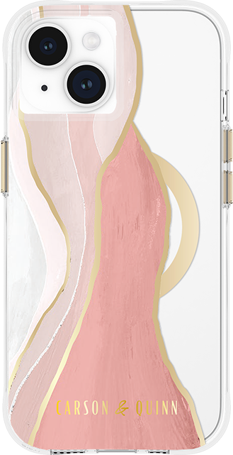 Carson & Quinn Pink Desert Nights with MagSafe Case - iPhone 15/14/13 ...
