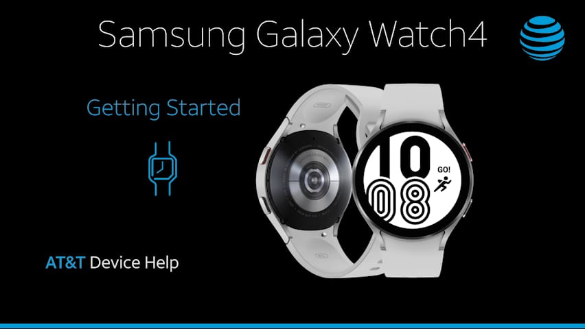 Samsung Galaxy Watch4 (SM-R865U/SM-R875U) - Comenzar - AT&T