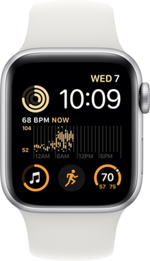 Apple,color-Silver Smartwatches - AT&T