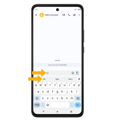 Motorola moto edge - 2022 (XT2205-2) - Keyboard & Typing - AT&T