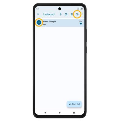 Motorola moto edge - 2022 (XT2205-2) - Block or Unblock Messages - AT&T