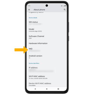 Motorola moto edge - 2022 (XT2205-2) - Find IMEI, Phone & Serial Number ...