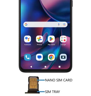 Motorola moto edge - 2022 (XT2205-2) - Insert or Remove SIM Card - AT&T