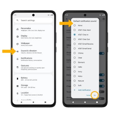 Motorola moto edge - 2022 (XT2205-2) - Notifications & Alerts - AT&T