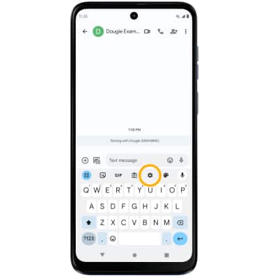 Motorola moto g PLAY - 2024 (XT2413-3) - Keyboard & Typing - AT&T