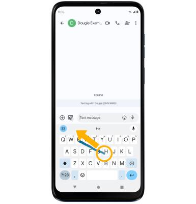 Motorola moto g PLAY - 2024 (XT2413-3) - Keyboard & Typing - AT&T