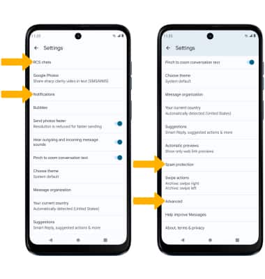 Motorola moto g PLAY - 2024 (XT2413-3) - Messaging Settings - AT&T