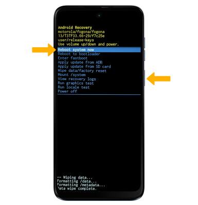 Motorola moto g PLAY - 2024 (XT2413-3) - Reset Device - AT&T