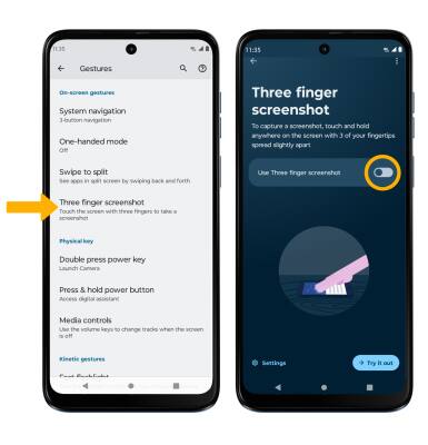 Motorola moto g PLAY - 2024 (XT2413-3) - Take a Screenshot - AT&T