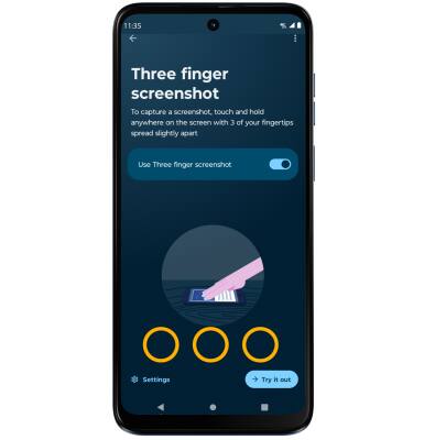 Motorola moto g PLAY - 2024 (XT2413-3) - Take a Screenshot - AT&T
