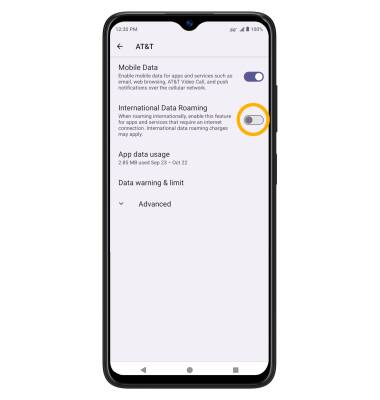 AT&T Propel 2 5G (U655AA) - Signal & Cellular Data - AT&T