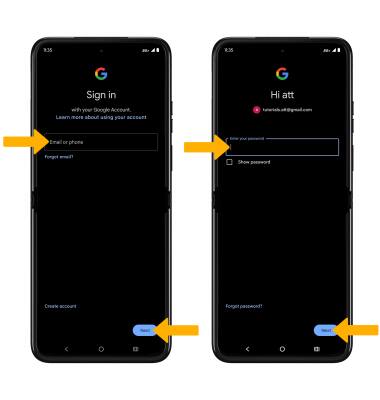 Motorola razr+ (XT2321-5) - Google Sign-In - AT&T