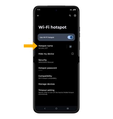 Motorola razr+ (XT2321-5) - Mobile Hotspot - AT&T