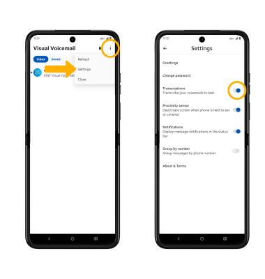 Motorola razr+ (XT2321-5) - Set Up Voicemail - AT&T