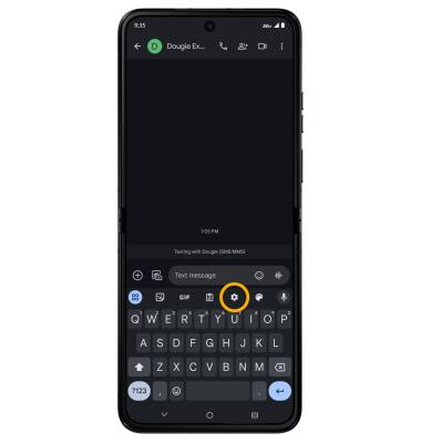 Motorola razr - 2023 (XT2323-5) - Keyboard & Typing - AT&T