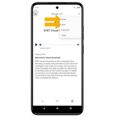 Motorola moto g power 5G - 2024 (XT2415-3) - Access Voicemail - AT&T