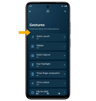 Motorola moto g power 5G - 2024 (XT2415-3) - Gestures & Motion - AT&T