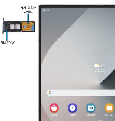 Samsung Galaxy Z Fold6 (SM-F956U) - Insert or Remove SIM Card - AT&T
