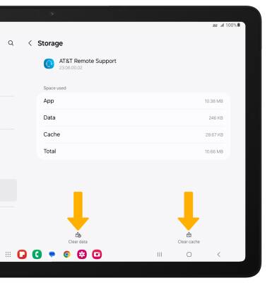 Samsung Galaxy Tab A9+ 5G (SM-X218U) - Available Storage - AT&T
