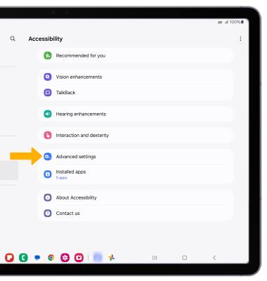Samsung Galaxy Tab S10+ (SM-X828U) - Accessibility - AT&T