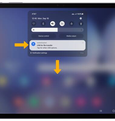 Samsung Galaxy Tab S10+ (SM-X828U) - Transfer Photos & Videos - AT&T