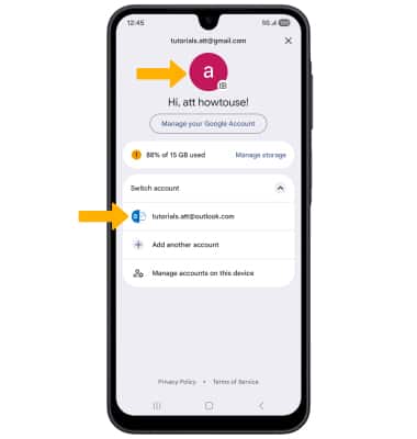 Samsung Galaxy A17 5G (SM-A176U) - Send & Receive Email - AT&T