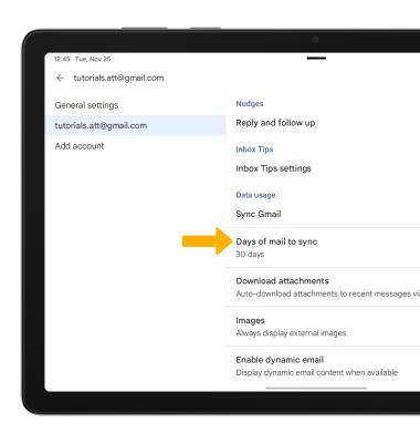 Samsung Galaxy Tab A11+ 5G (SM-X238U) - Email Settings - AT&T