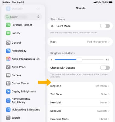 Apple iPad mini (2024) - Sonidos - AT&T