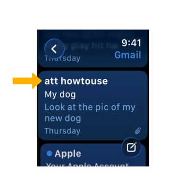 Apple Watch Series 10 (41mm / 45mm) - Manage Email - AT&T