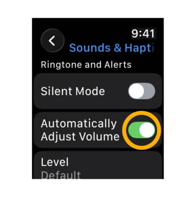 Apple Watch Series 10 (41mm / 45mm) - Sonidos - AT&T