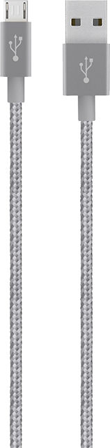 Belkin 10-Foot Premium Braided Micro USB Cable Gray from AT&T