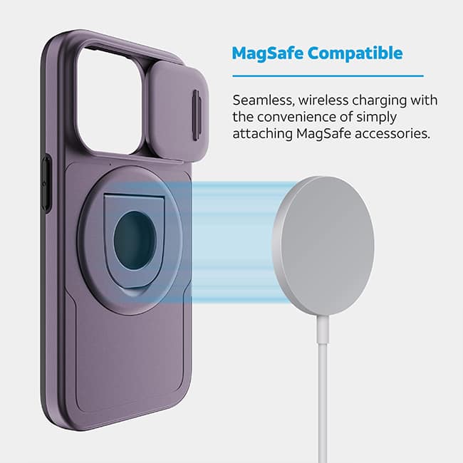 AT&T Essentials Magnetic Utility Case with Camera Cover and Kickstand ...