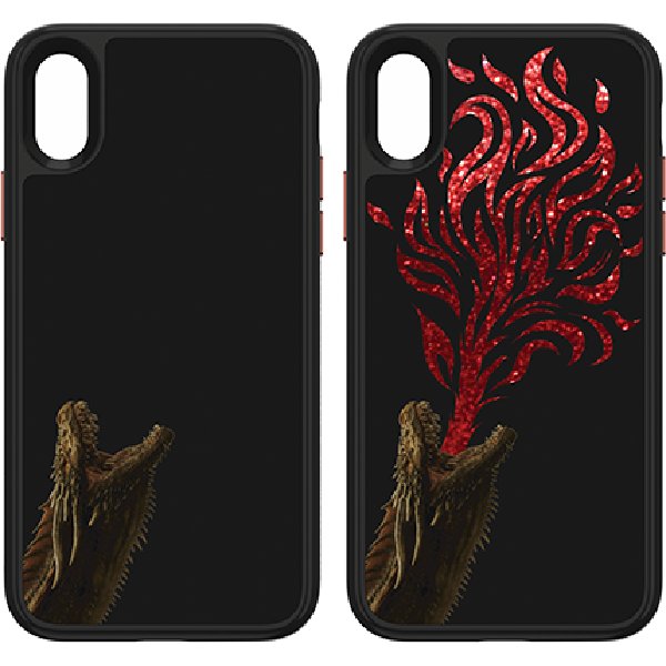 Estuche Fellowes Game of Thrones Illusive Dragon para iPhone XR Black ...