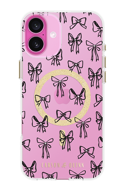 Carson & Quinn Bows Dress to Impress with MagSafe Case - iPhone 16 Plus ...